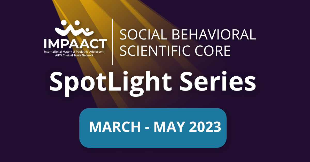 Upcoming SBSC SpotLight Series Presentations | IMPAACT