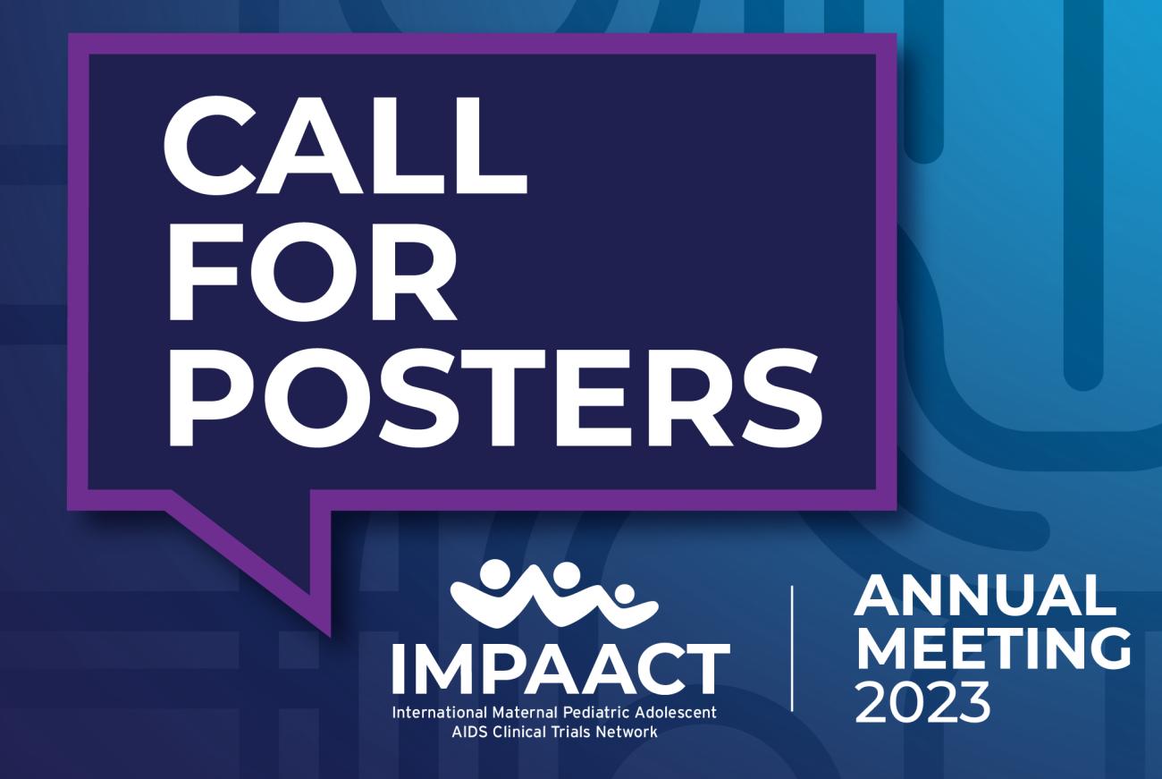 Call For Posters: IMPAACT Annual Meeting 2023 | IMPAACT